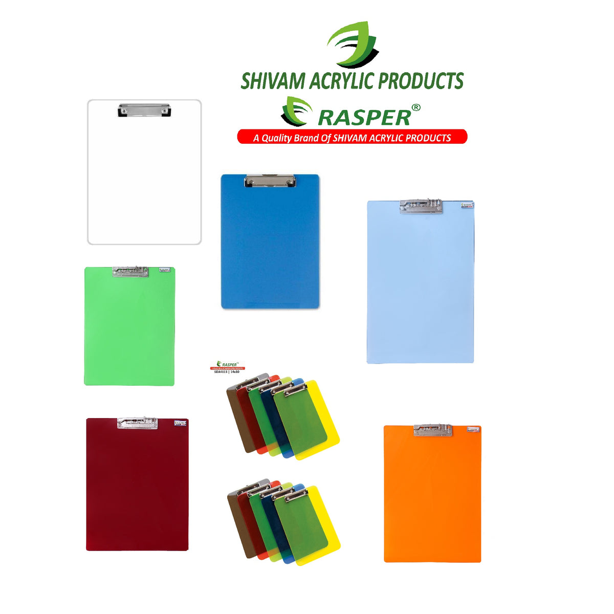Acrylic Clip Board & Exam Pads at RasperOnline.in | Up to 40% Off ...