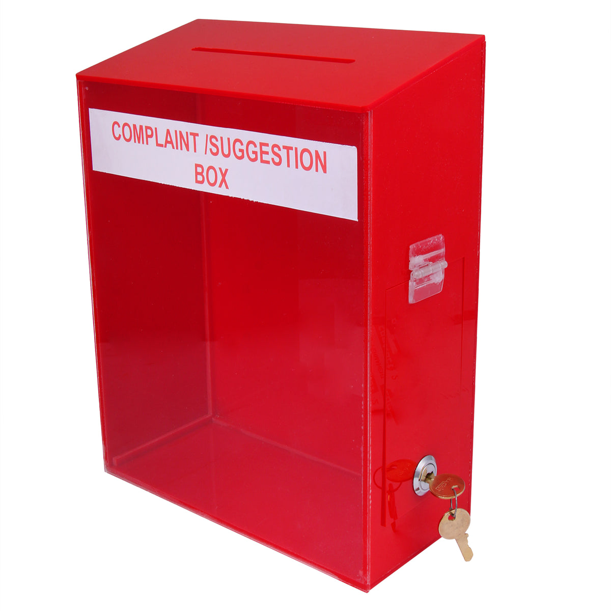 Rasper Acrylic Letter Box Wall Hanging for Home & Office Acrylic Mailb ...